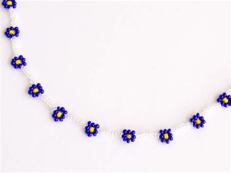Beading Tutorial Daisy Chain Beaded Bracelet How To Make Etsy Artofit
