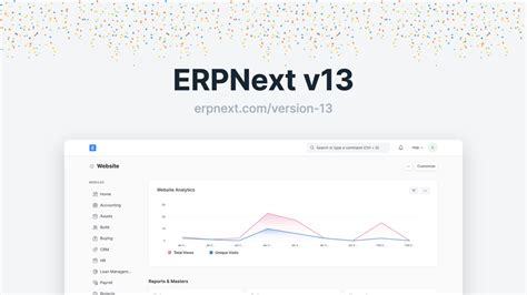 [release notes] erpnext version 13 has been released release notes