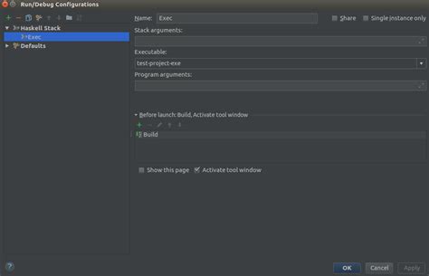 how do i set up intellij to build haskell projects with stack stack
