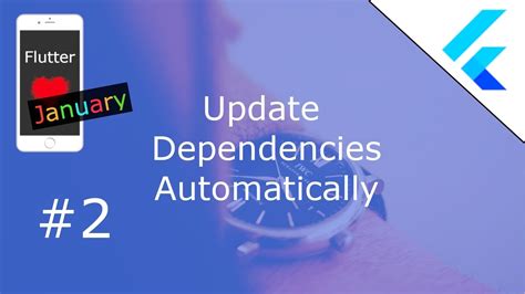 flutter tutorial update dependencies in pubspec yaml automatically