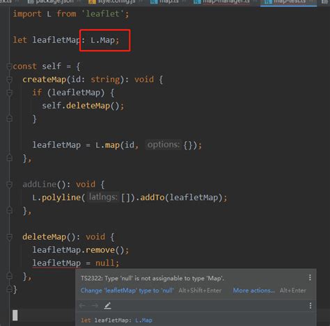 how to clear the variable with library type in typescript stack overflow