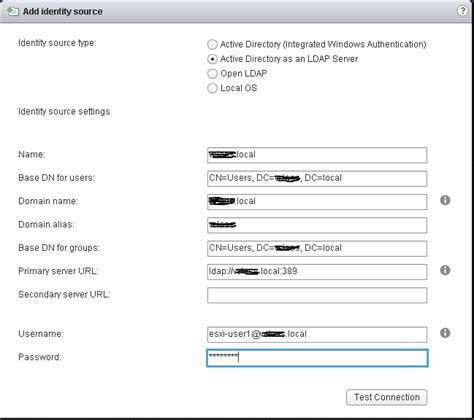 virtual maestro how to add identity source in vcenter 6 0 single sign on