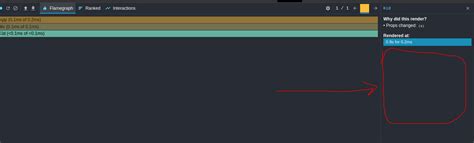 bug react devtools profiler doesn t show props