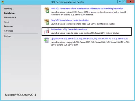 step by step installation of adding a new node to a sql