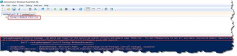 fix powershell install module msonline error no match was
