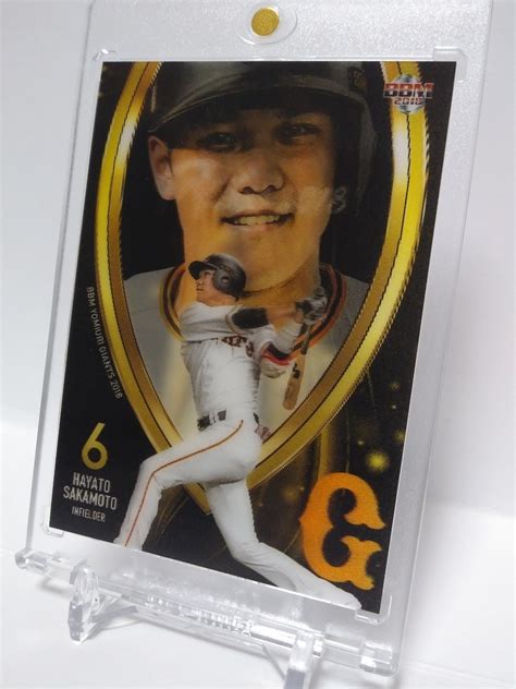代購代標第一品牌－樂淘letao－【25枚限定】坂本勇人 2018 Bbm Triplex 3dカード 巨人 ジャイアンツ！！