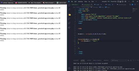 php array to string conversion warning in foreach loop stack overflow