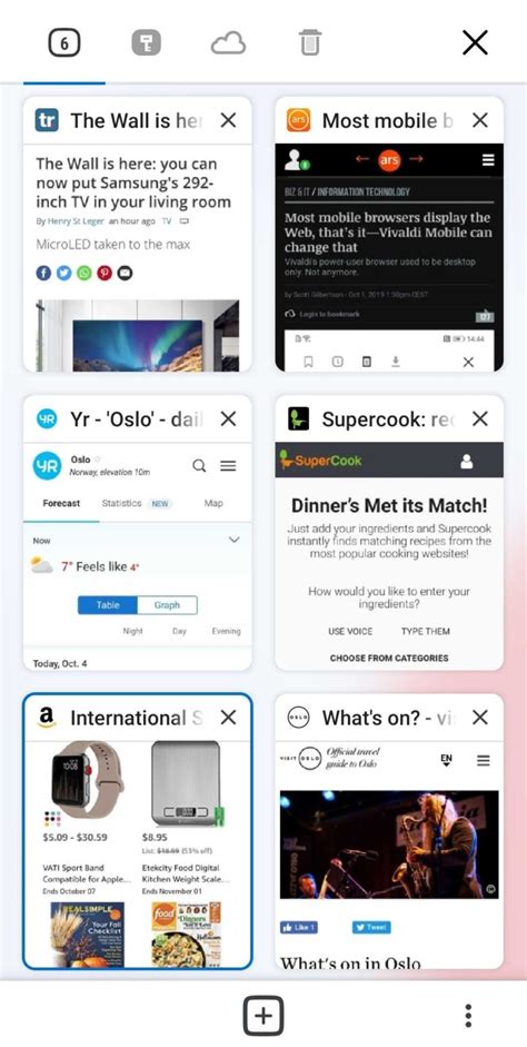 vivaldi browser help 📱 tabs