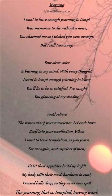 erotic poems yearning du poetry