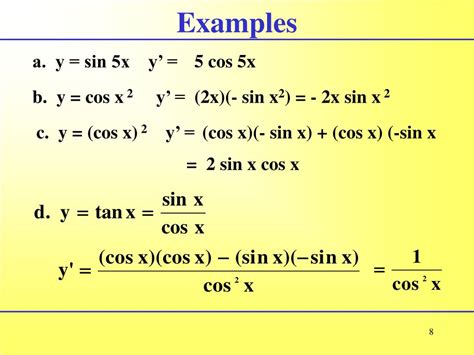 Ppt §3 3 Derivatives Of Trig Functions Powerpoint Presentation Free