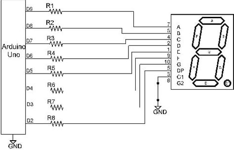 working with seven segment displays