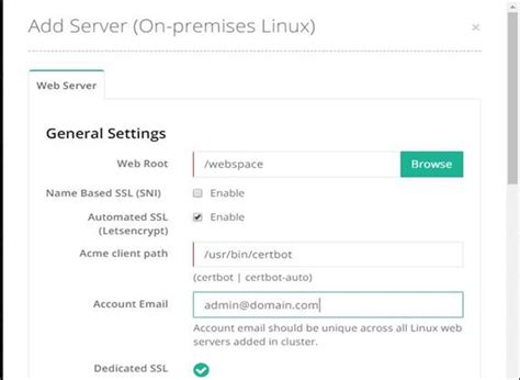 how to use let s encrypt in hc v10 hosting controller