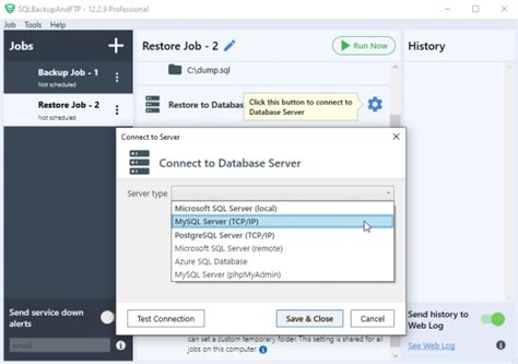 backup database in mysql sqlbackupandftp s blog