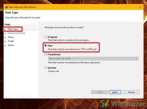 How To Open Or Close A Port In Windows 10 Firewall Winbuzzer