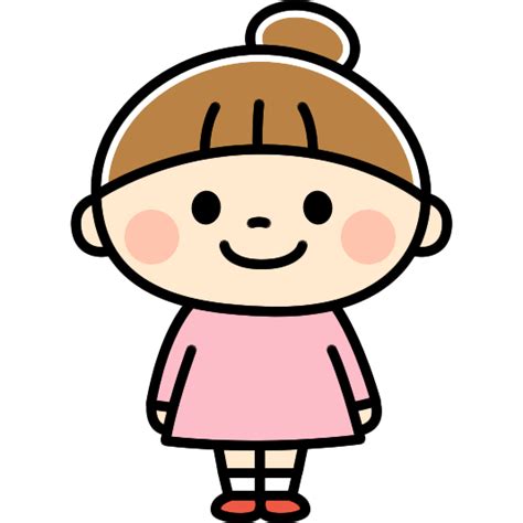 かわいい女の子のイラスト 無料フリーイラスト素材集【frame Illust】