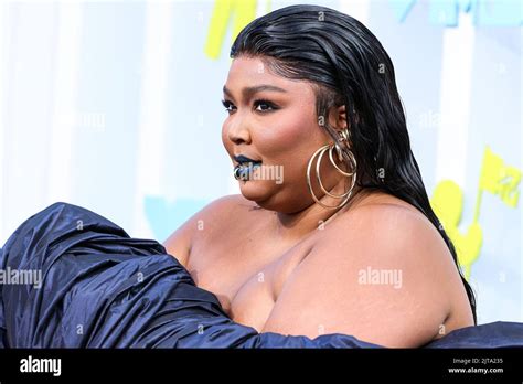 Newark New Jersey Usa August 28 Lizzo Wearing A Jean Paul Gaultier