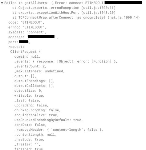 node js arangojs firebase cloud functions can t connect to my