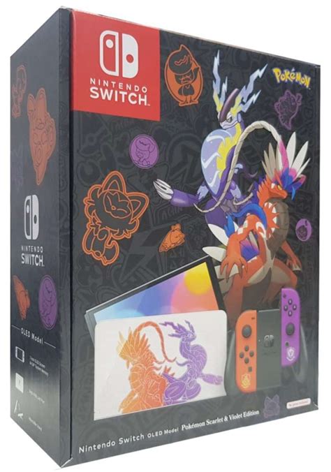 Jual Nintendo Switch Oled Pokemon Scarlet And Violet Limited Edition