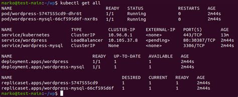 deploy wordpress instance on kubernetes {custom and helm}
