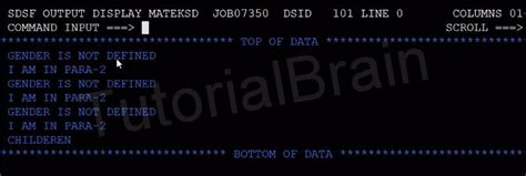 Cobol Perform Statement Types With Examples — Tutorialbrain