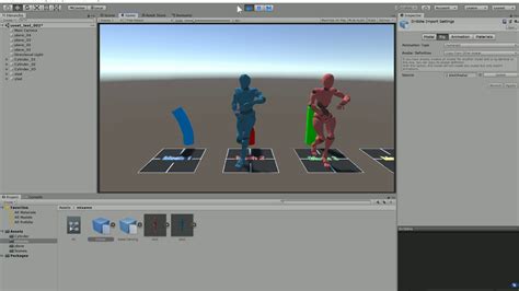 unity humanoid avatar animation retargeting test youtube