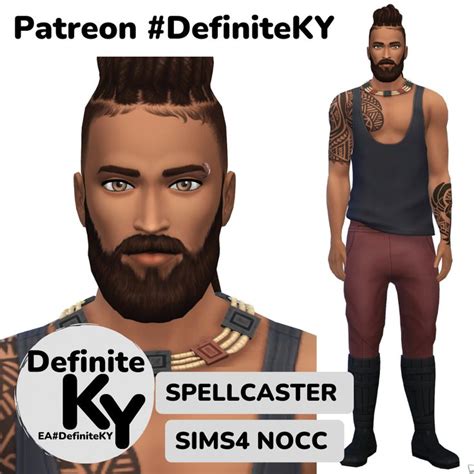 Spellcaster Nocc Definiteky Free Sims 4 Sims Sims 4