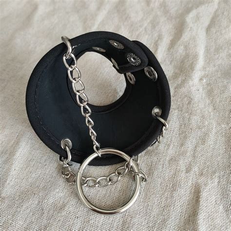 Leather Parachute Ball Stretchermale Scrotum Stretching Cbt Etsy Uk