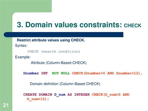 ppt sql 99 schema definition constraints queries and views