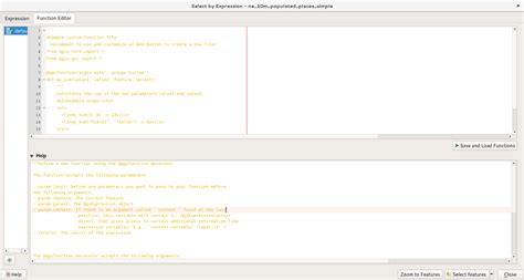 using custom python expression functions python for qgis