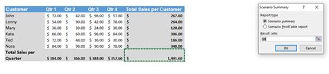 best excel tutorial how to create financial scenarios
