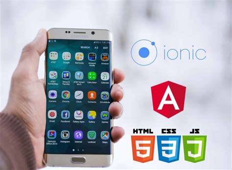 develop hybrid mobile app using angular and ionic frameworks by