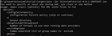 testng using maven to create a standalone jar file that