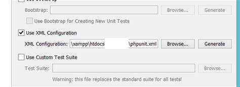 php ignore unignore tests in phpunit xml stack overflow