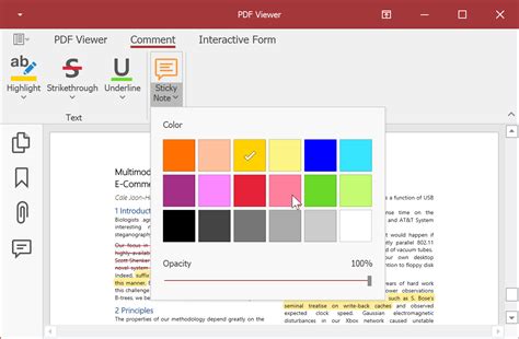 annotations in pdf viewer winforms controls devexpress documentation
