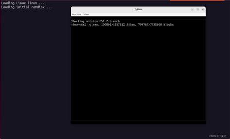 在x86平台体验龙芯loongarch 使用qemu 7 2安装loongarch版的archlinux 小菜刀 的博客 csdn博客