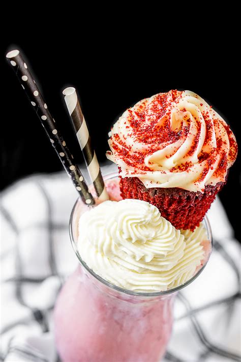 The Best Red Velvet Milkshake The Love Nerds
