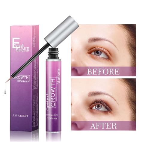 Eyelash Growth Serum For Longer Thicker Lashes And Eyebrows Natural