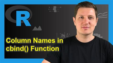set column names when using cbind function in r examples rename