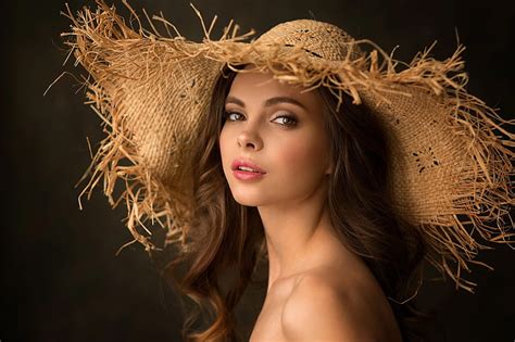 Look Girl Portrait Photographer Dennis Drozhzhin Hd Wallpaper