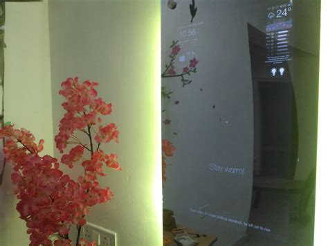 magicmirror augmented home automation using raspberry pi 3
