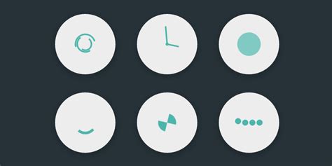 various circular loading animation effects css only codemyui