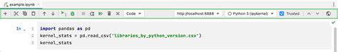 jupyter notebook support intellij idea