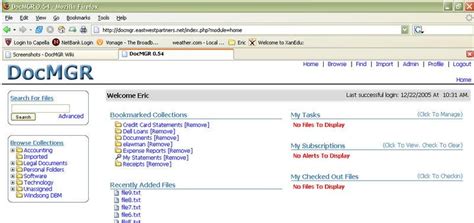 docmgr free document management system