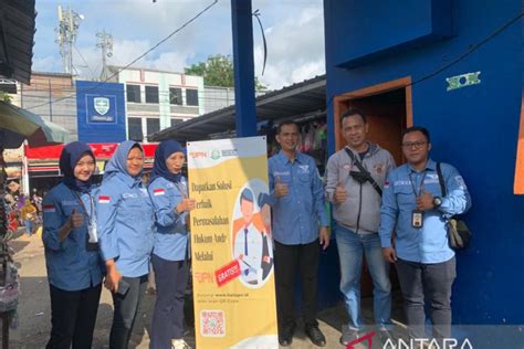 Kejari Pangkalpinang Sosialisasikan Aplikasi Halo Jpn Di Pasar Pagi