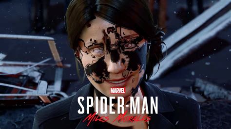 Rio Morales Evil Face Glitch In Spider Man Miles Morales Ending Youtube