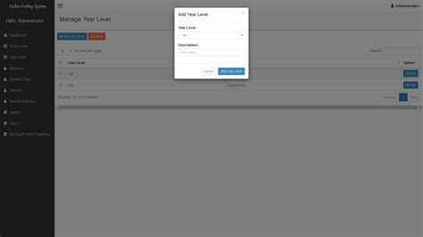 online grading system in php mysql and bootstrap