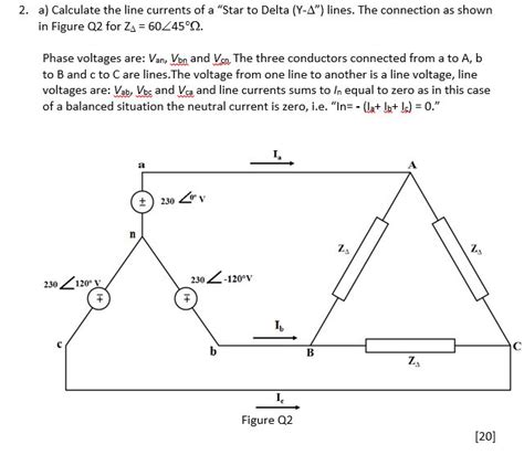 Solved The Balanced Delta Load Shown Is Connected To A 40 Off