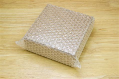 Bubbles Covering The Box By Bubble Wrap For Protection Product Cracked