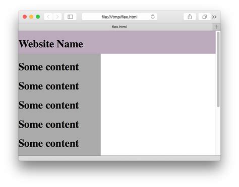 html how can i force a nested flexbox element to shrink and display a