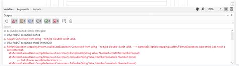 assign conversion from string to type double is not valid